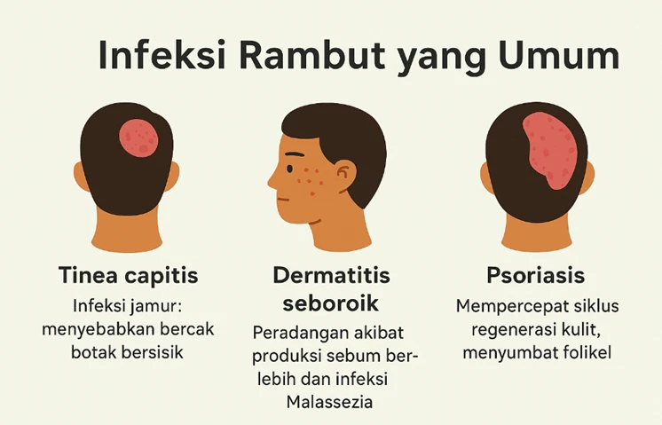 Rambut Rontok Berlebihan? Ini 7 Penyebab yang Tidak Boleh Dianggap Sepele
