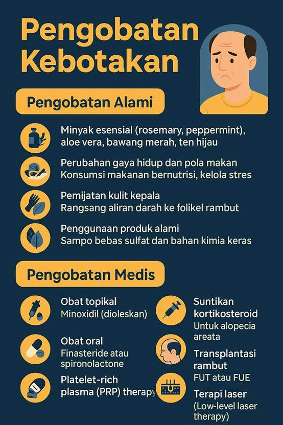 Kebotakan: Penyebab, Jenis, dan Cara Mengatasinya Sebelum Terlambat!
